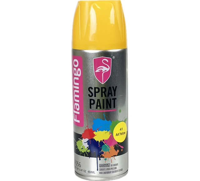 FLAMINGO SPRAY PINTURA AMARILLA - autopartshn.com